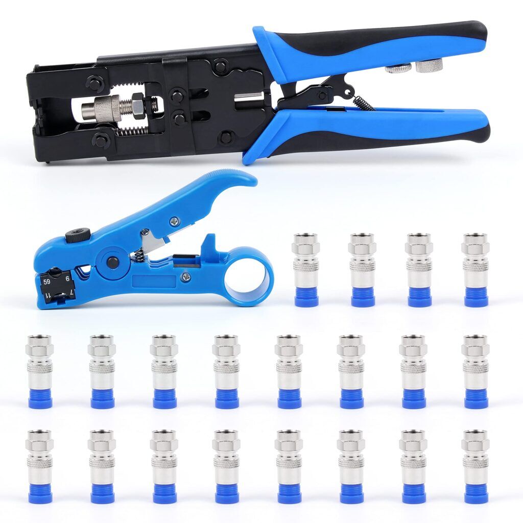 How to Choose the Right Crimping Tool for RJ45 and Coax Cables